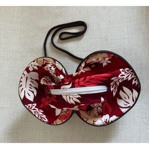 Natural Coconut Shell | Bags | Coconut Shell Crossbody Bag Red Hawaiian ...
